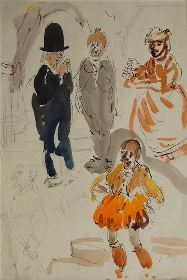 William Daniel Clyne | Figure studies in costume | MutualArt