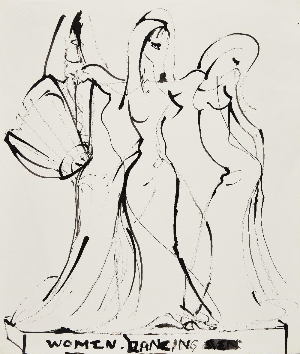 Sven Berlin | Women Dancing (1980) | MutualArt