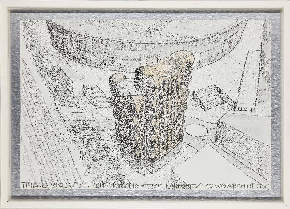 Piers Gough | Tribal Towers (2012) | MutualArt