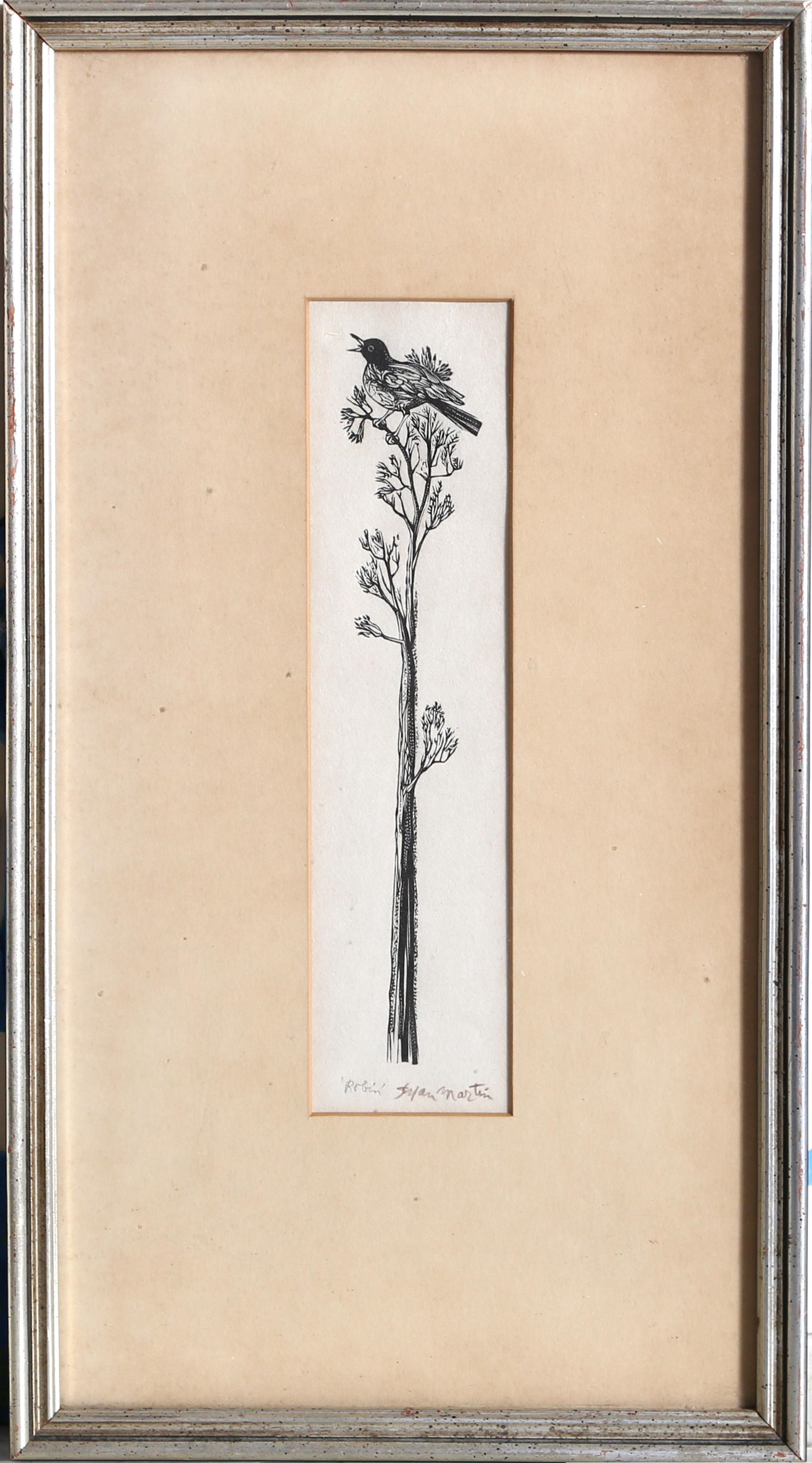 Stefan Martin | Robin (Circa 1970) | MutualArt