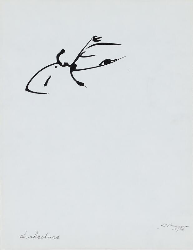 Christian Dotremont | Dialecture (1975) | MutualArt