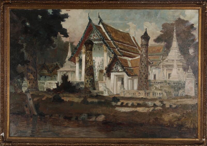 Hugo Vilfred Pedersen | From a Temple in Bangkok | MutualArt