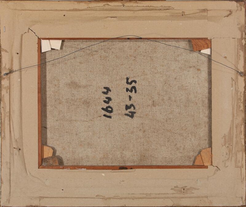 Caesar Kunwald | Gardenscape with naked woman (Circa 1963) | MutualArt