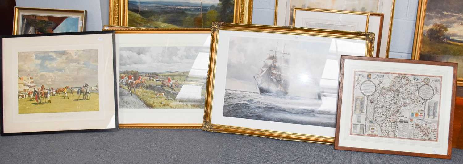 John Steven Dews | Large masted ship at full sail | MutualArt