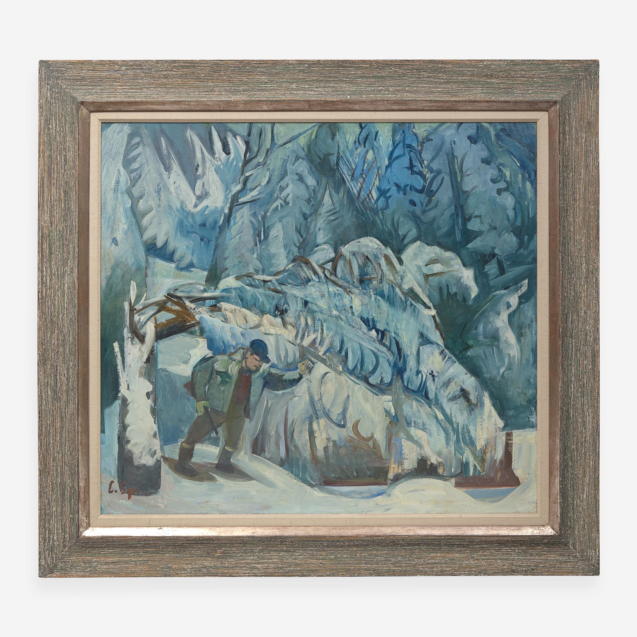 Carl Sprinchorn | The Blue Ice Forest (1951) | MutualArt