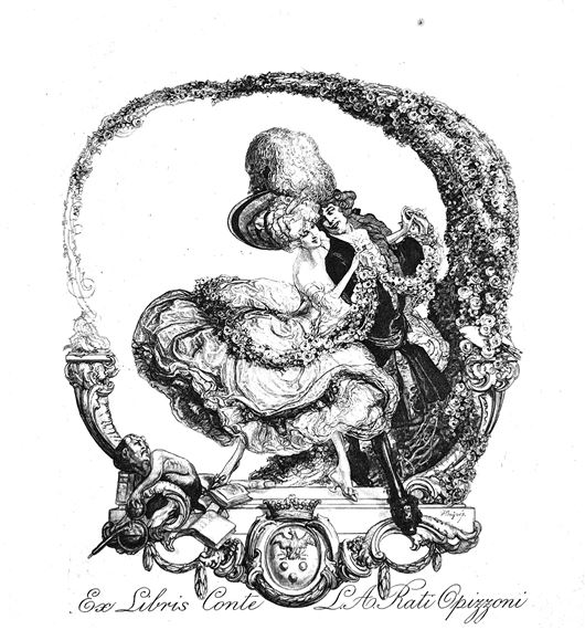 Franz von Bayros | Ex libris Conte | MutualArt