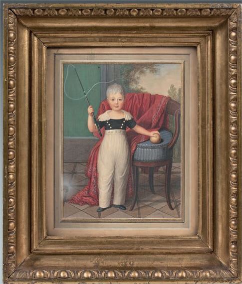 Philippe Otto Runge | Portrait of the young Rohing Watercolor 26 x 21 ...