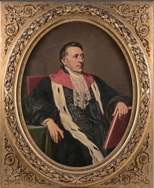 Alexandre Hesse | Portrait of the first president Barthe Rectangular ...