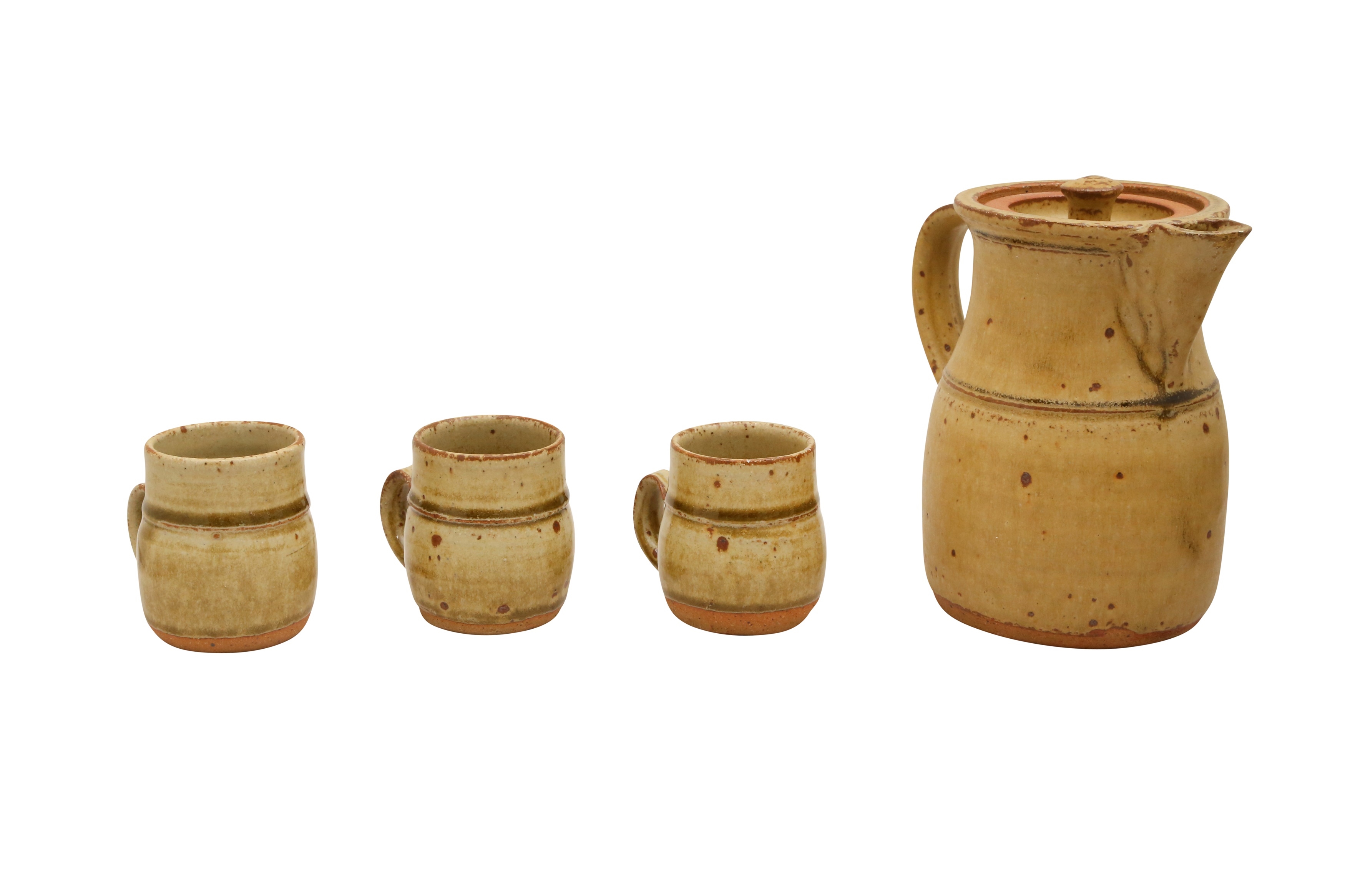 Richard Batterham | A partial coffee set comprising coffee pot and ...