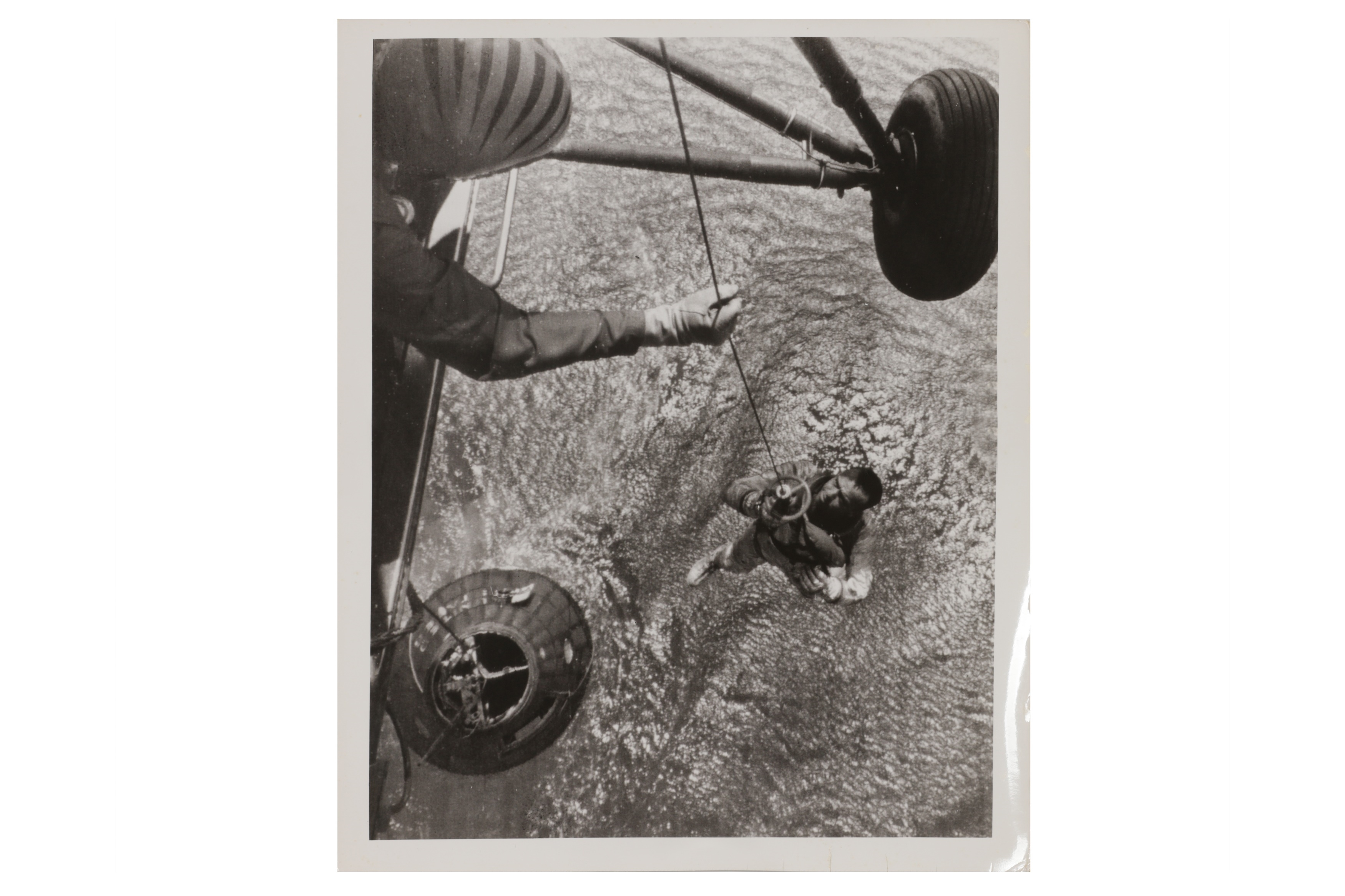 NASA | Mercury Recovery Helicopter with Astronaut Alan Shepard ...