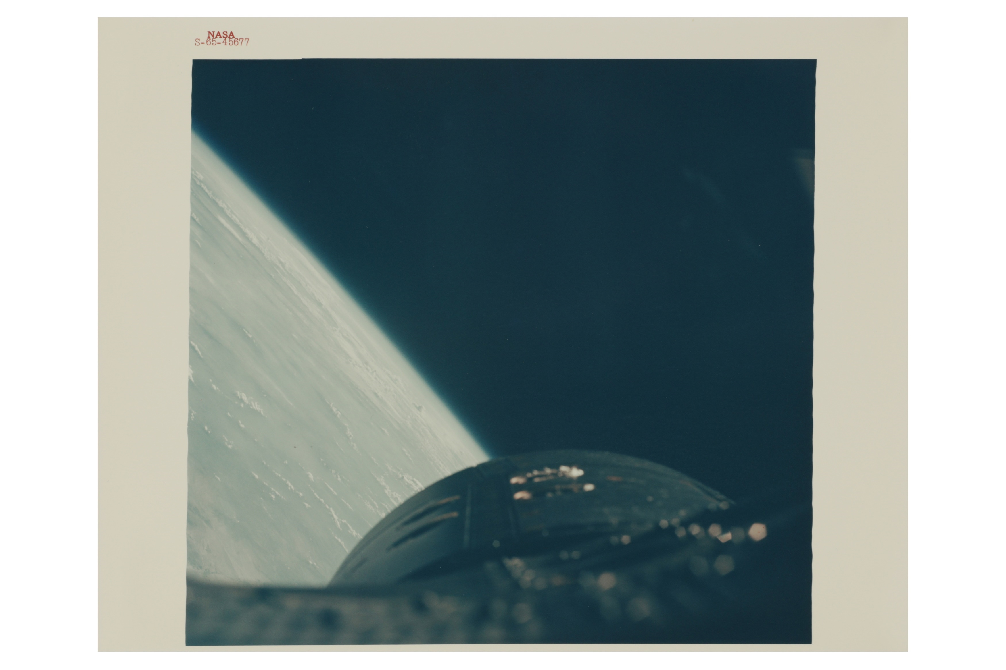 NASA | Gemini 10 Earth Orbit View | MutualArt