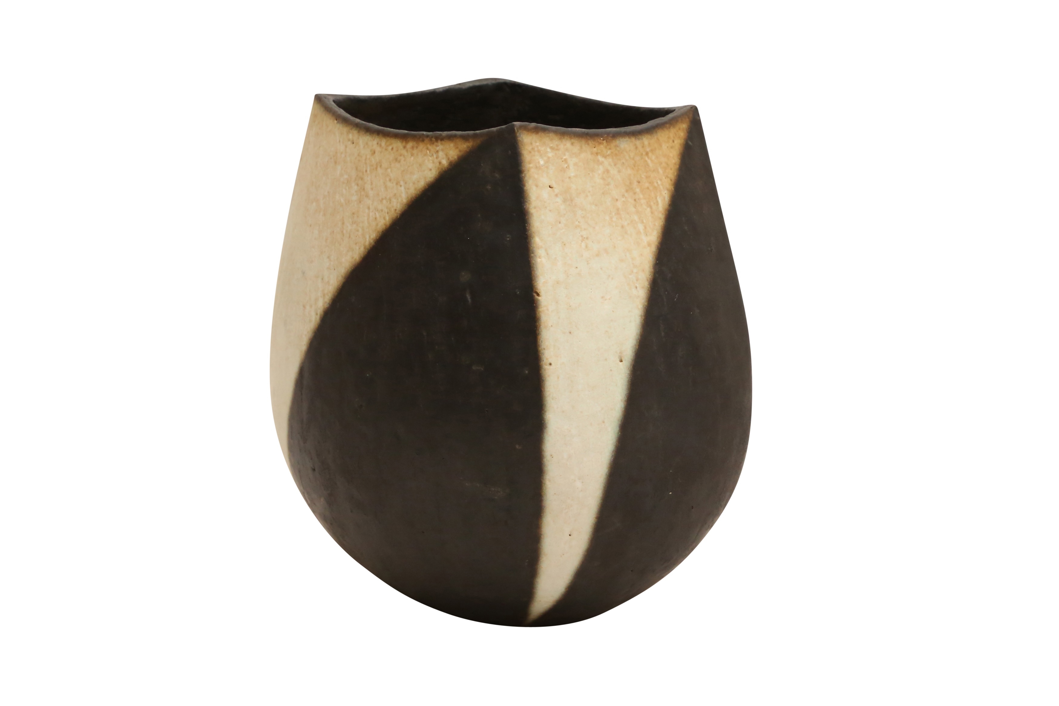 John Ward | A studio pottery hand built stoneware vase (1985) | MutualArt