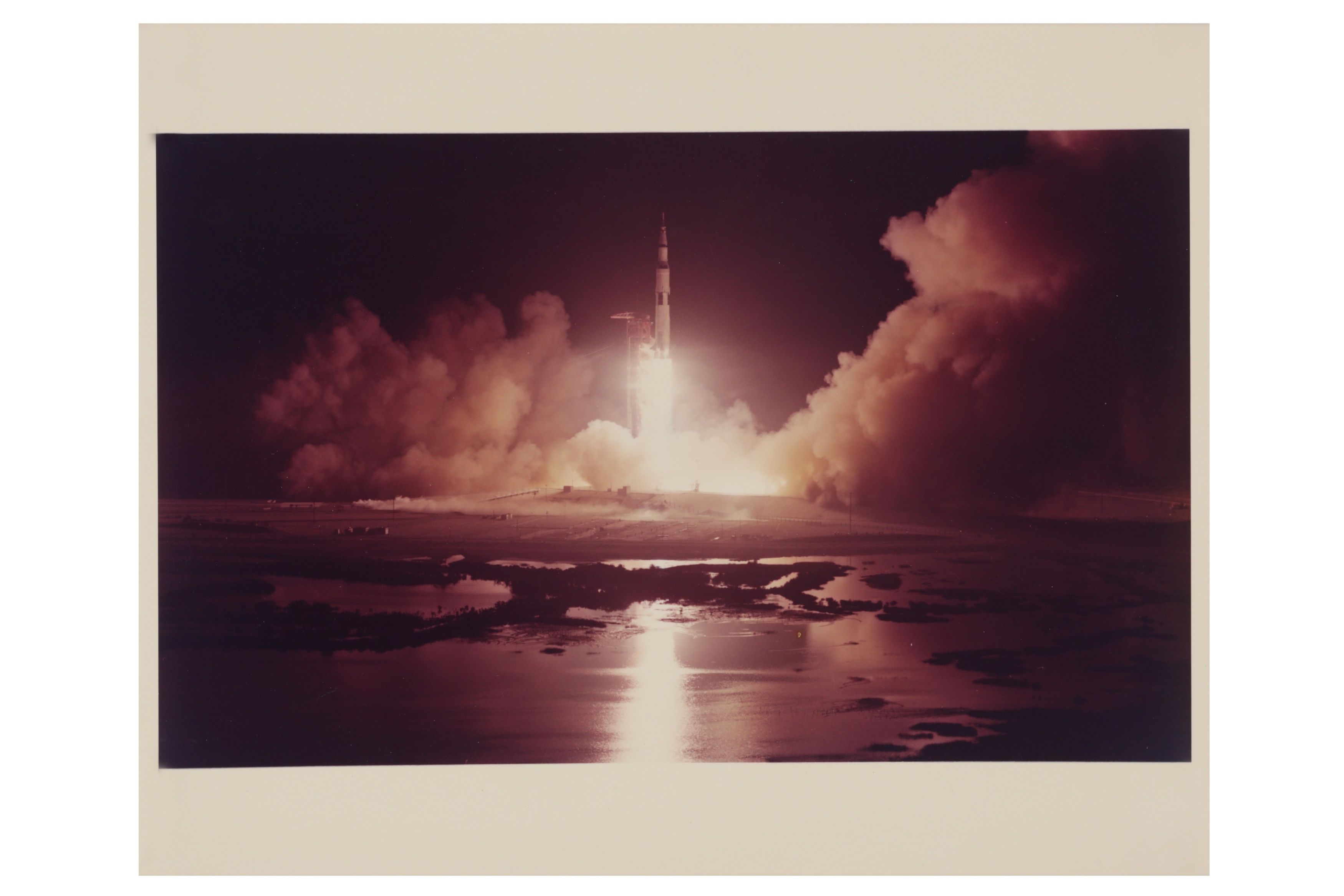 NASA | Apollo 17 Launch Lights up the Night Sky | MutualArt