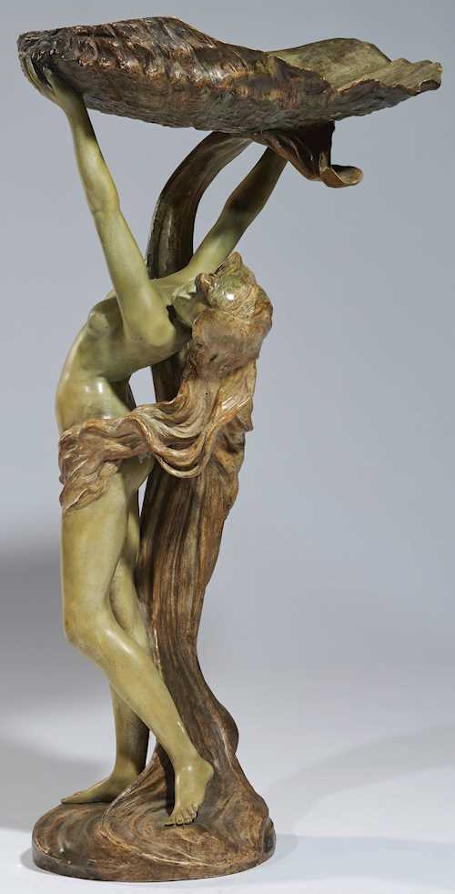 Friedrich Siegfried Goldscheider | LARGE FIGURE (Circa 1900) | MutualArt