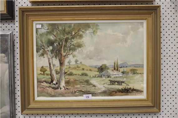 John R. Upton | A Western Homestead | MutualArt