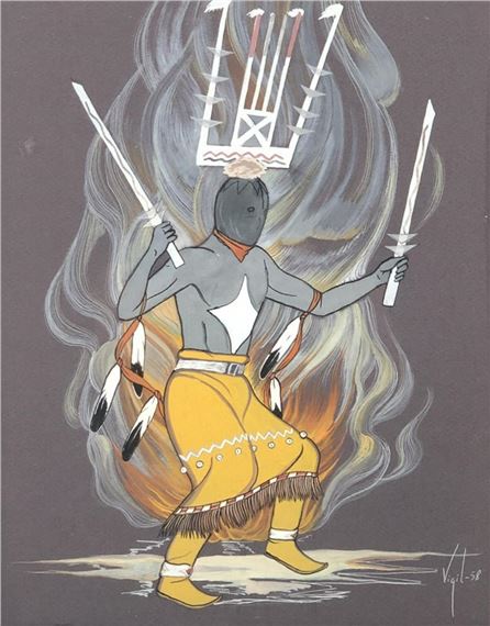 Frank Vigil | CROWN DANCER (1922) | MutualArt