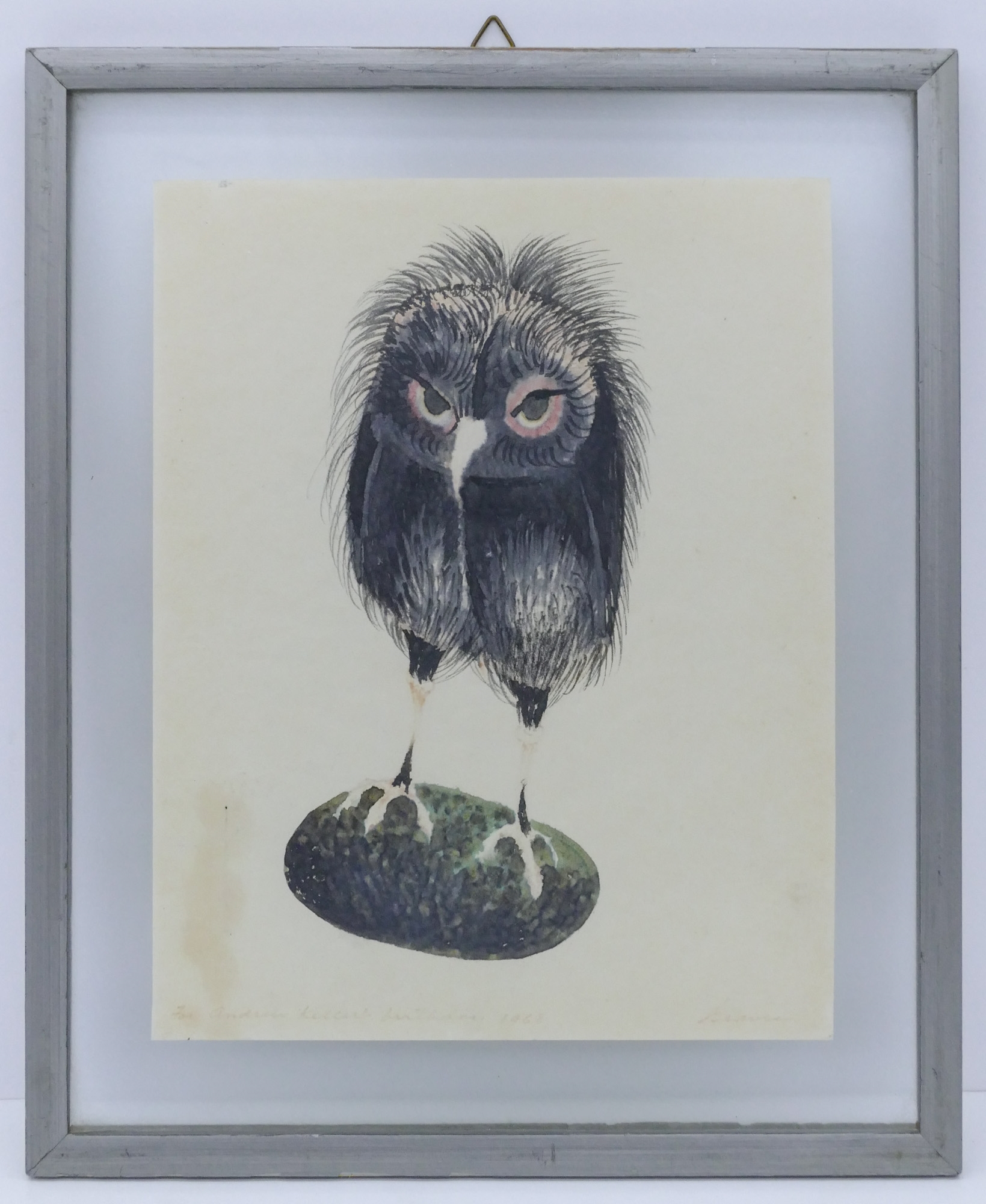 Morris Graves | Morris Graves ''Owl on Stone'' 1968 Tempera (1968 ...