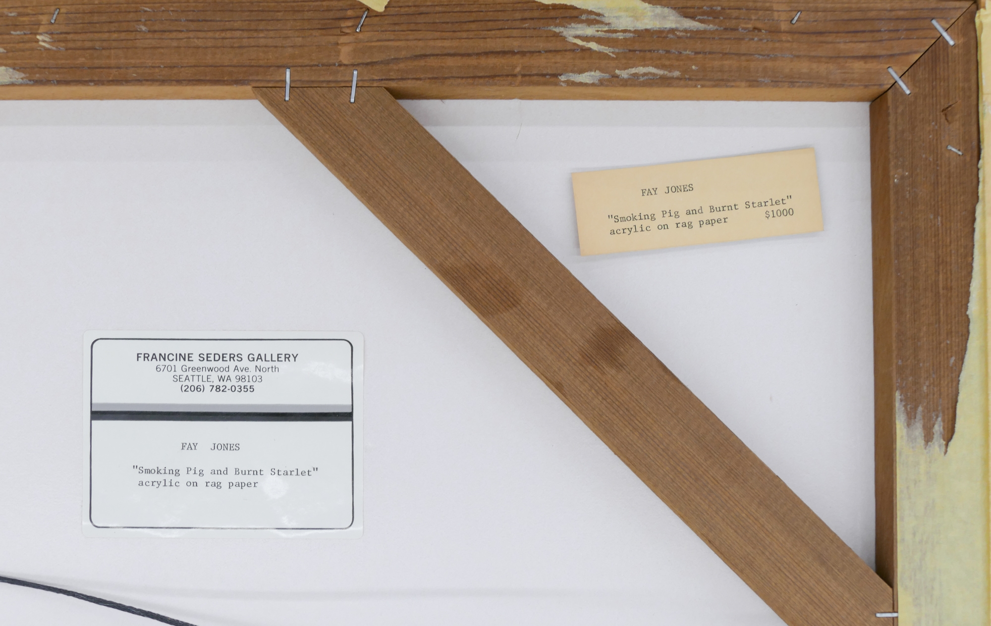 Fay Jones | Fay Jones ''Smoking Pig and Burnt Starlet'' 1979 A (1979 ...