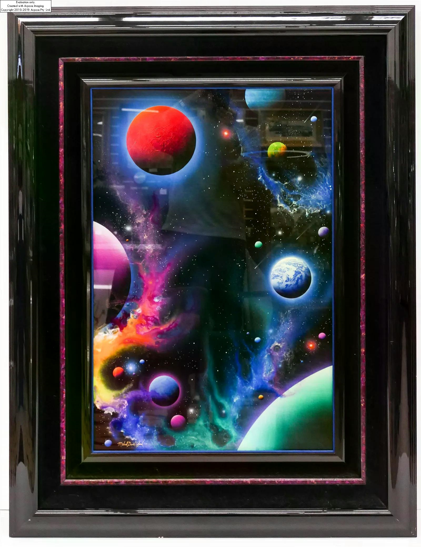 Michael David Ward | Michael David Ward ''Veil to Fire'' Mixed Media ...