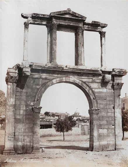 Félix Bonfils | Athens - Arch of Adrian - Greece Photograph on albumen ...