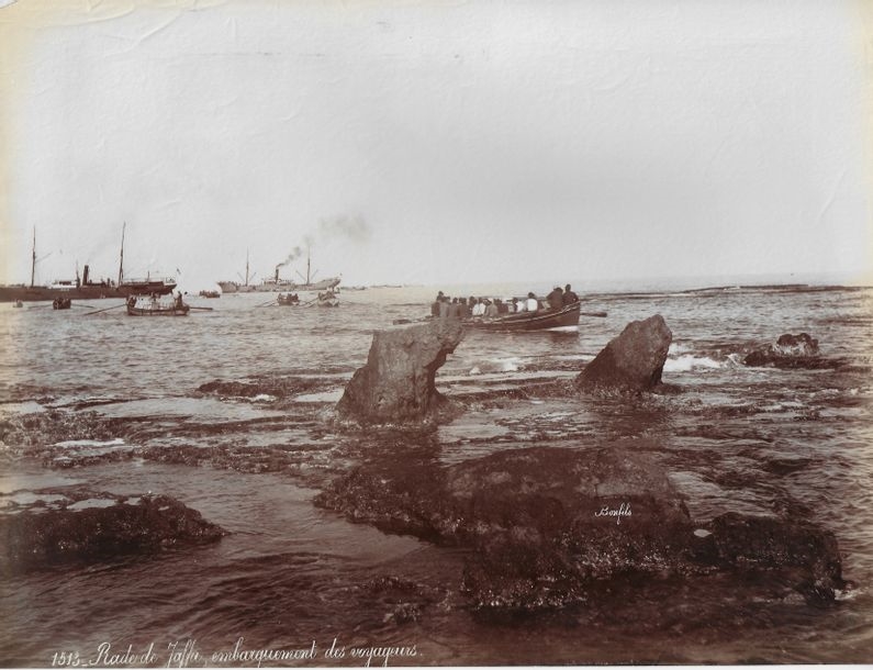 Félix Bonfils | Rade de Jafa (Circa 1870) | MutualArt
