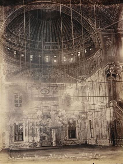 Félix Bonfils | Cairo - Mehemit Ali Mosque (Circa 1870) | MutualArt
