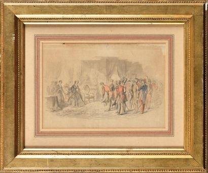 Constantin Guys | Presentation of Lord Cambridge to Her Majesty the ...