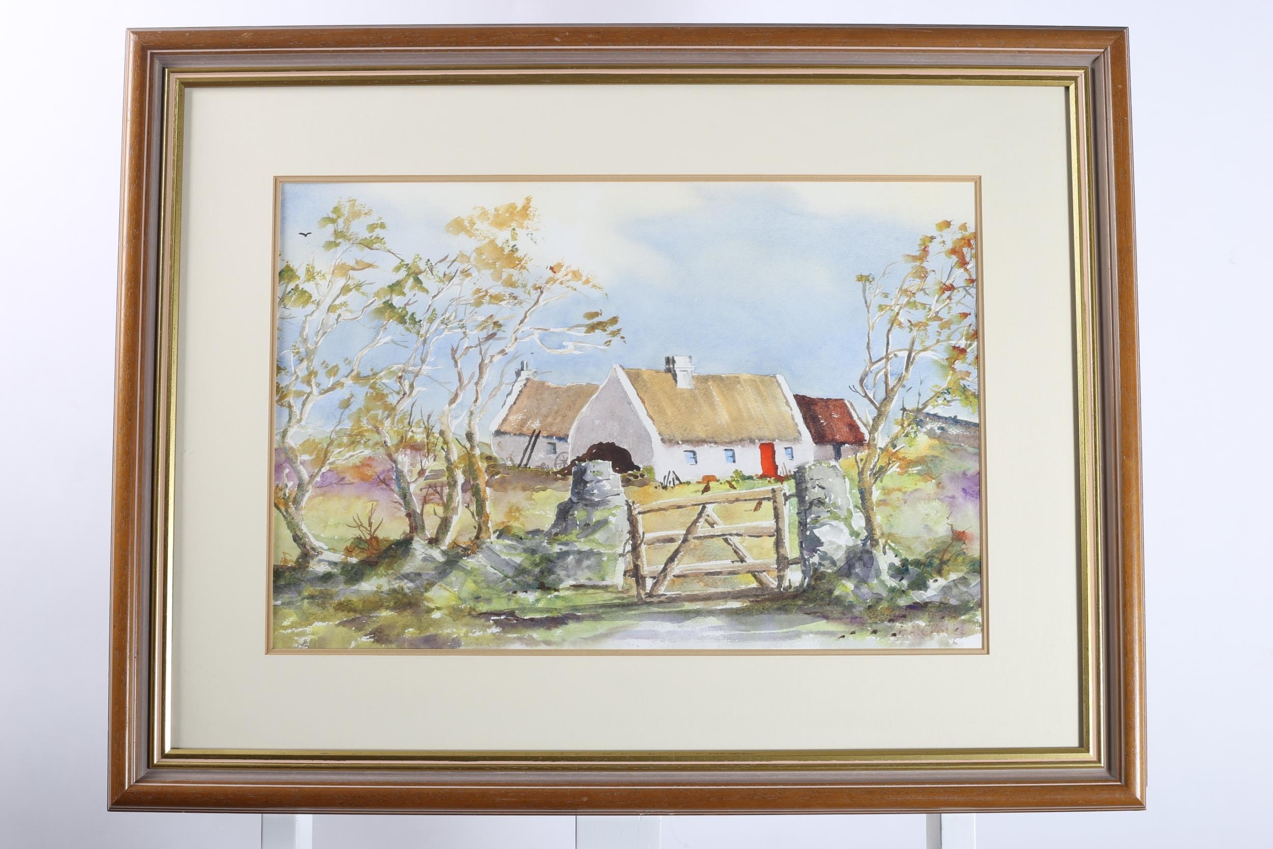 Frank A. Clarke | Cottage Scene | MutualArt