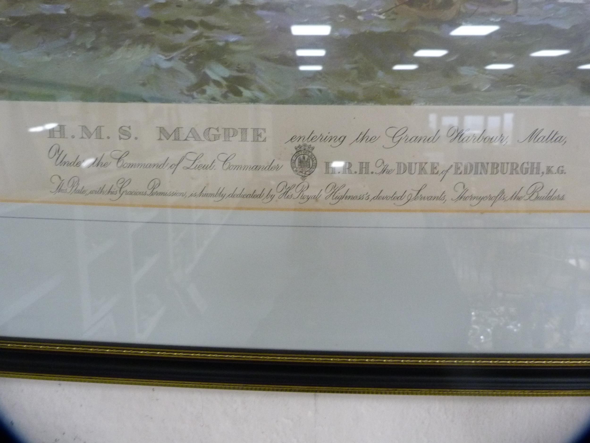 Leslie Arthur Wilcox | HMS Magpie entering the Grand Harbour, Malta ...