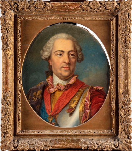 Louis-Michel Van Loo | Portrait of Louis XV, King of France | MutualArt