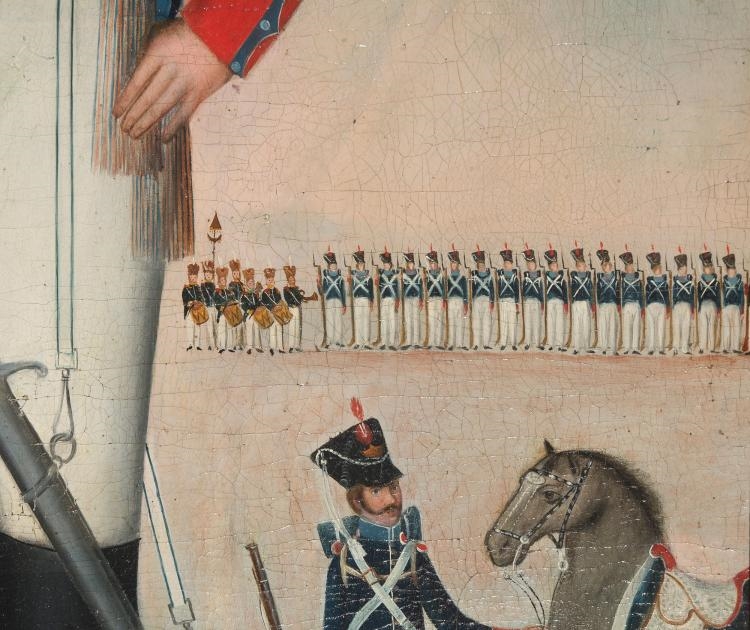 Colonial School, 19th Century | Portrait of Lieutenant colonel Manuel ...