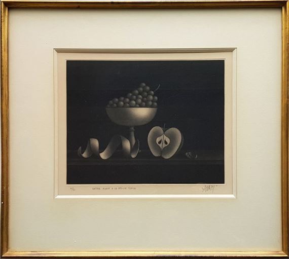 Mario Avati | Nature morte à la feuille timide | MutualArt
