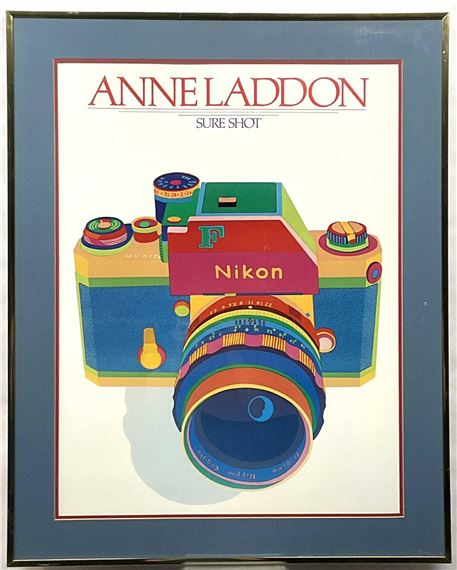 Anne Laddon | Anne Laddon Sure Shot Nikon Camera Print | MutualArt