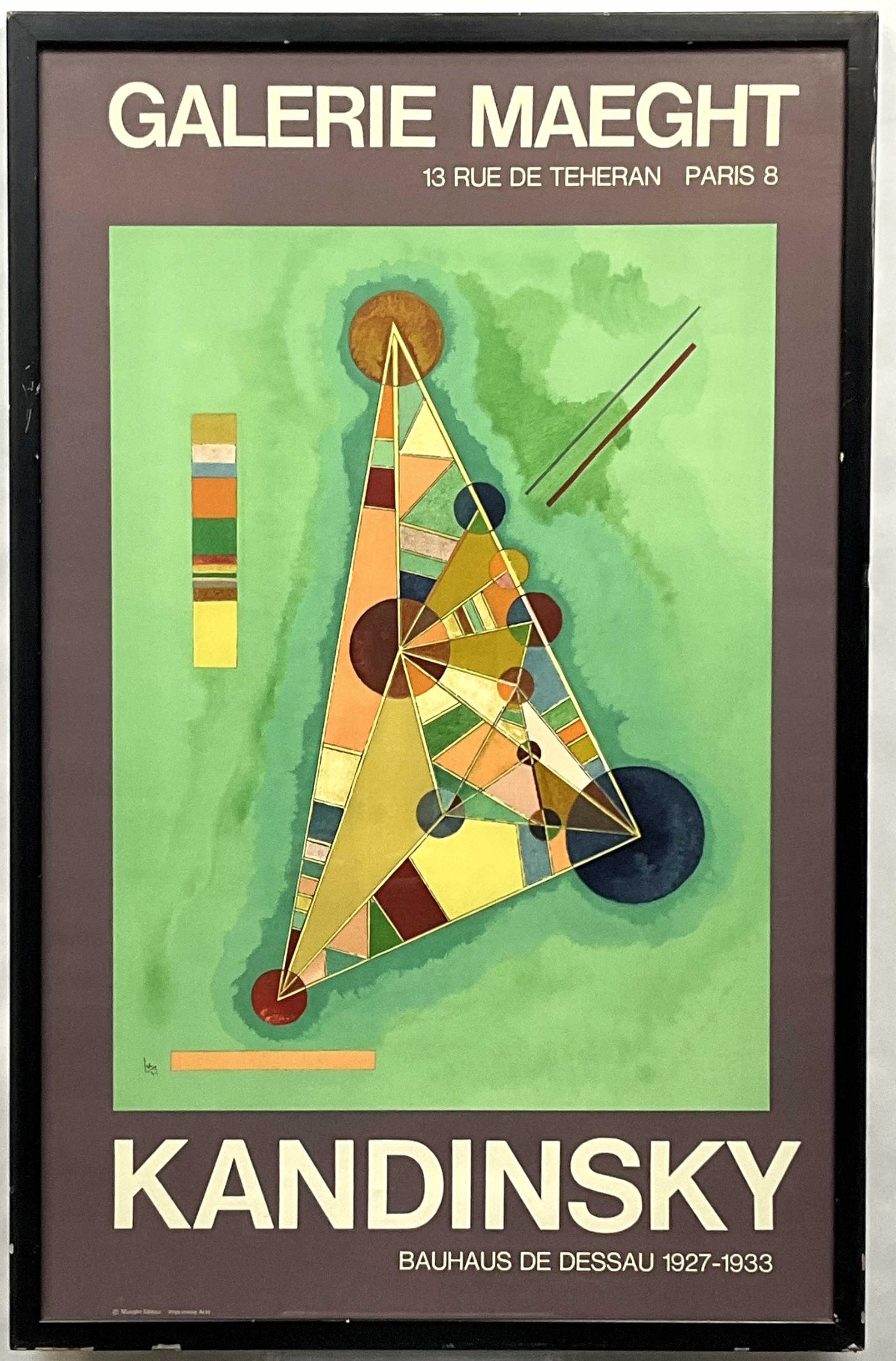 Wassily Kandinsky | Wassily Kandinsky Galerie Maeght Litho Poster ...