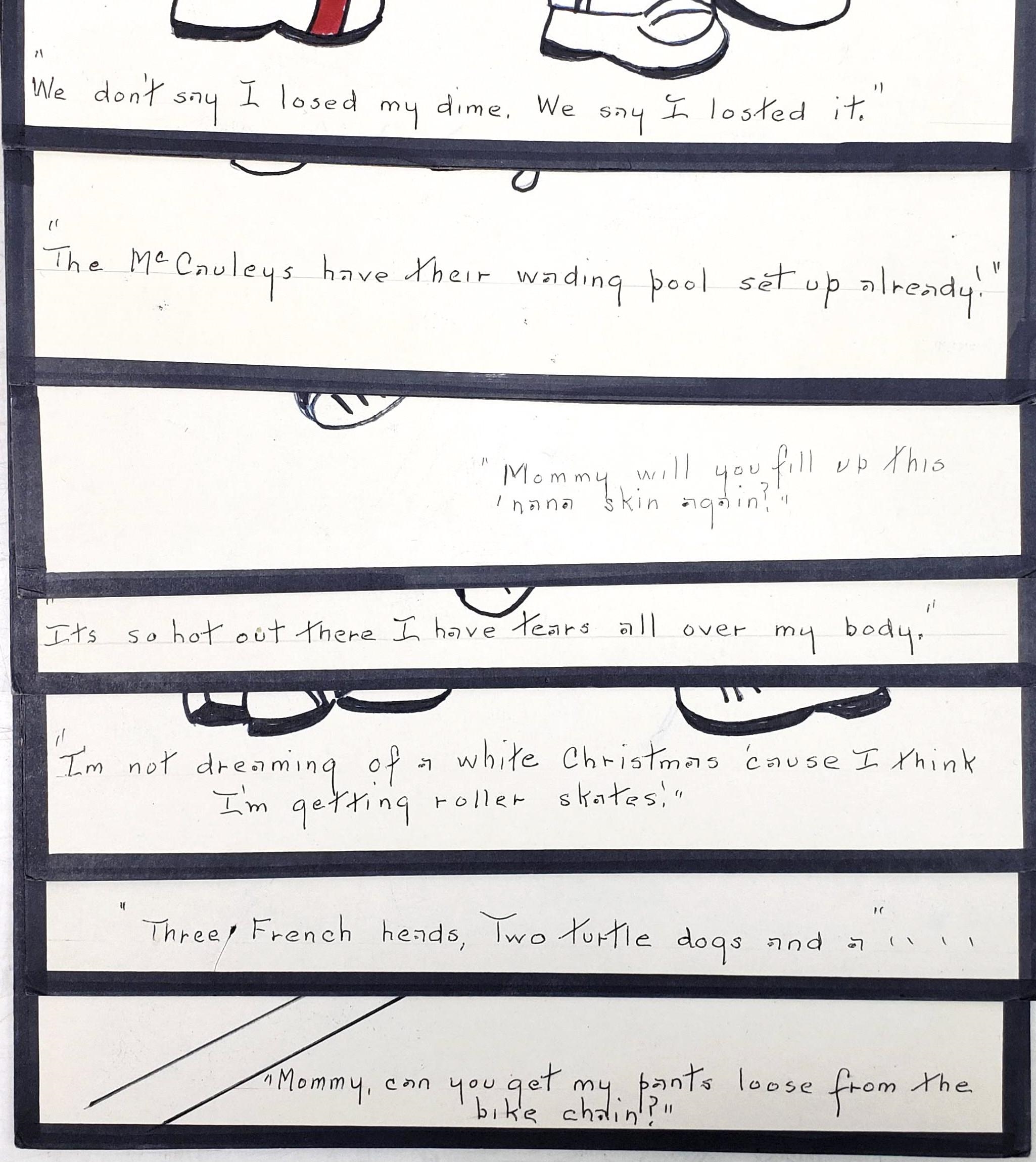 Bil Keane | Bil Keane Cartoons Blow-up By Wil Amyot | MutualArt