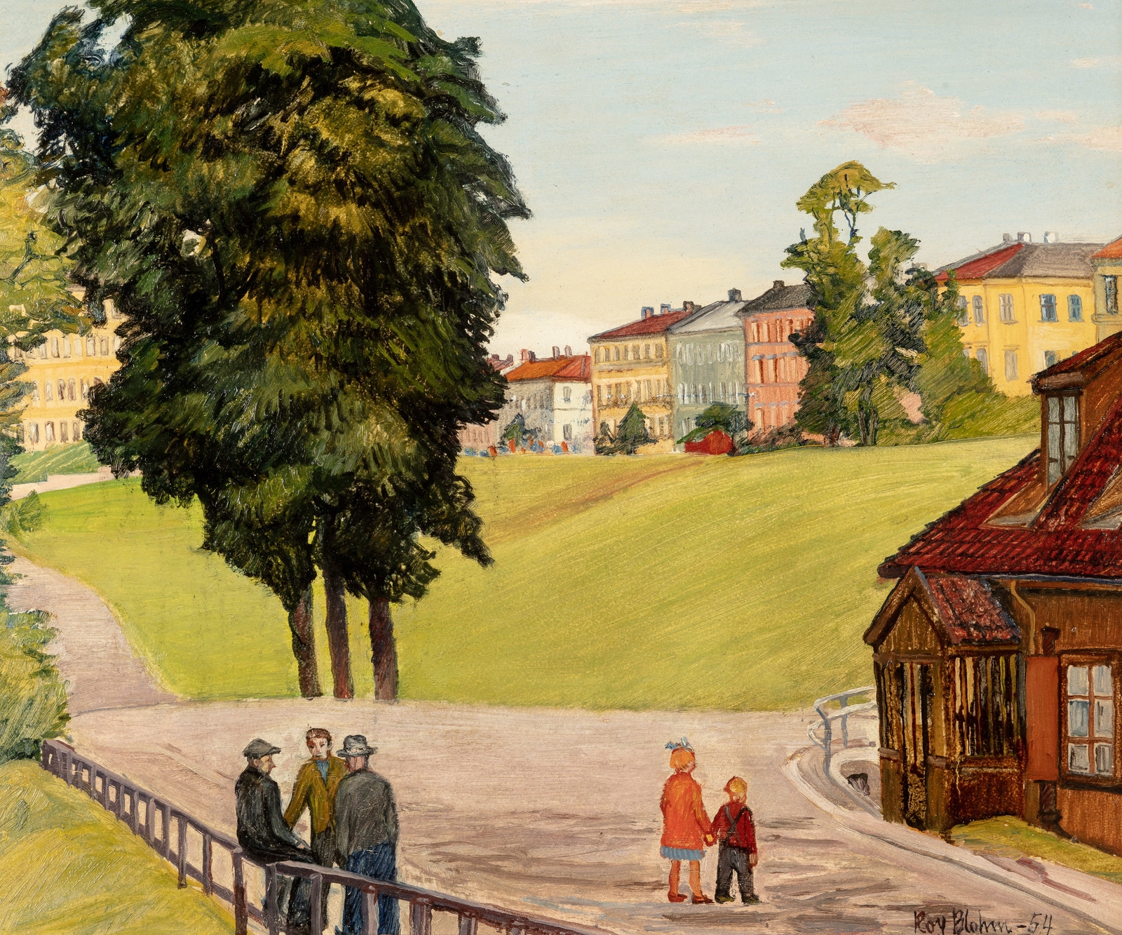 Roy Blohm | Gammel kone (1946) | MutualArt