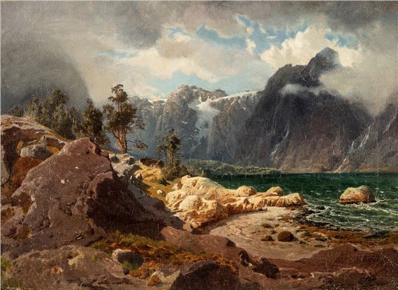 August Wilhelm Leu | Landskap (48) | MutualArt