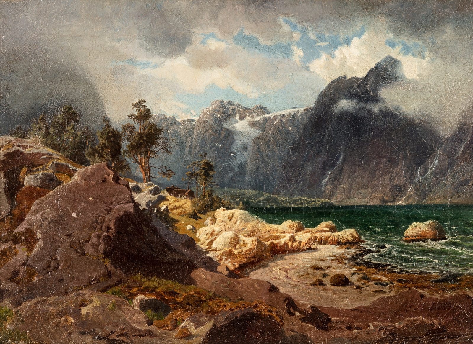 August Wilhelm Leu | Landskap (48) | MutualArt