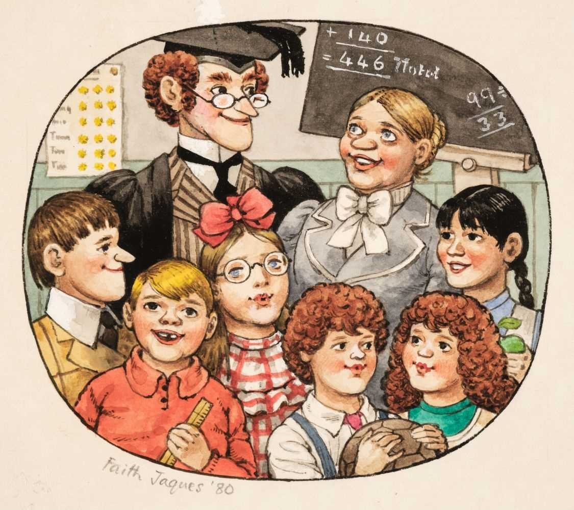 Faith Jaques | Mr Tick the Teacher (1980) | MutualArt