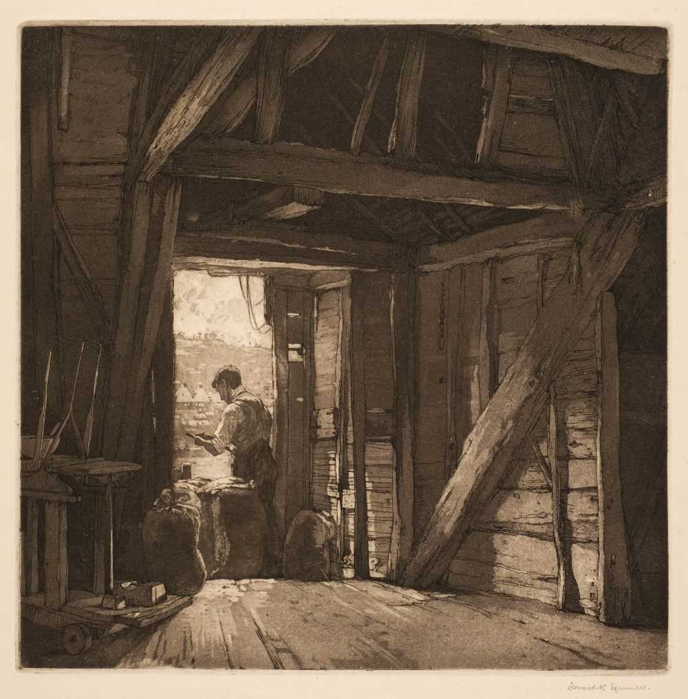 Leonard Russell Squirrell | A collection of 12 etchings | MutualArt