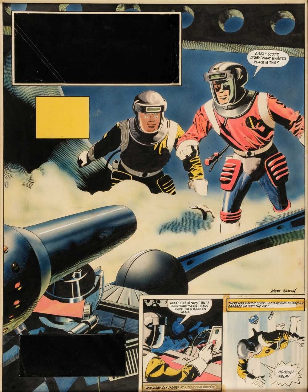 Keith Watson | Original Dan Dare artwork | MutualArt