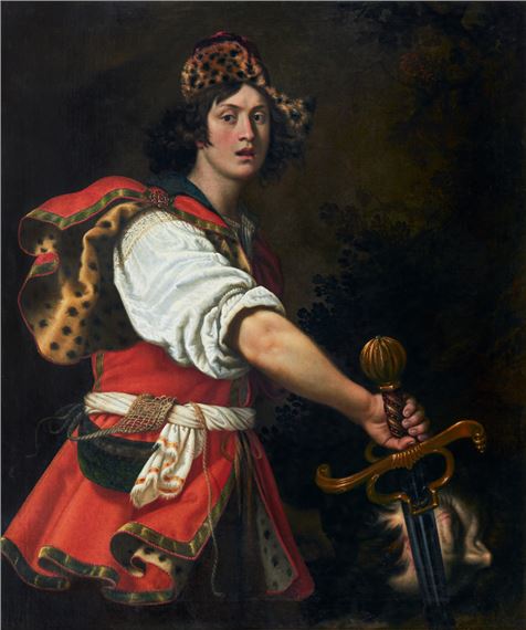 Giovanni Bilivert | David with the Head of Goliath | MutualArt