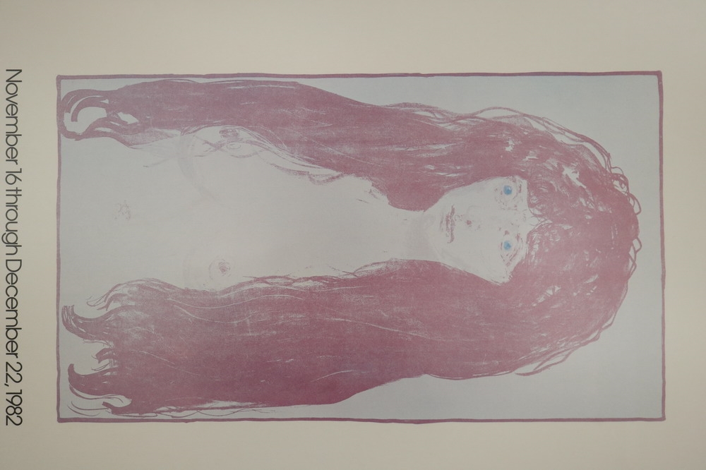 Edvard Munch | EDVARD MUNCH POSTER FOR GALLERI BELLMAN. (1982) | MutualArt