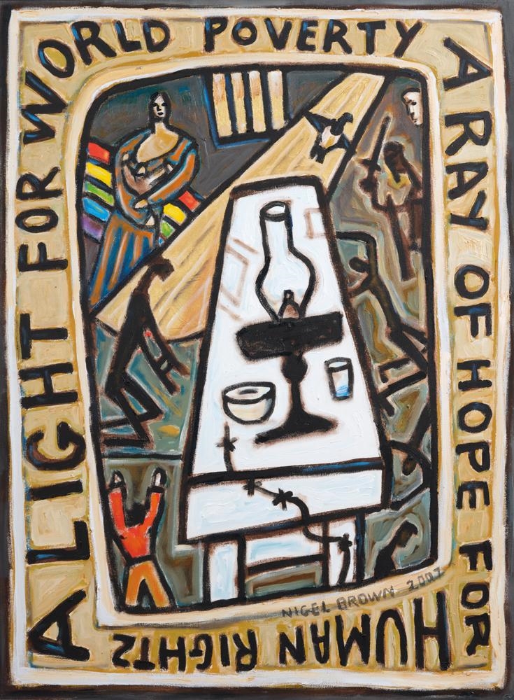 Nigel Brown | Yes/No Tower (2010) | MutualArt