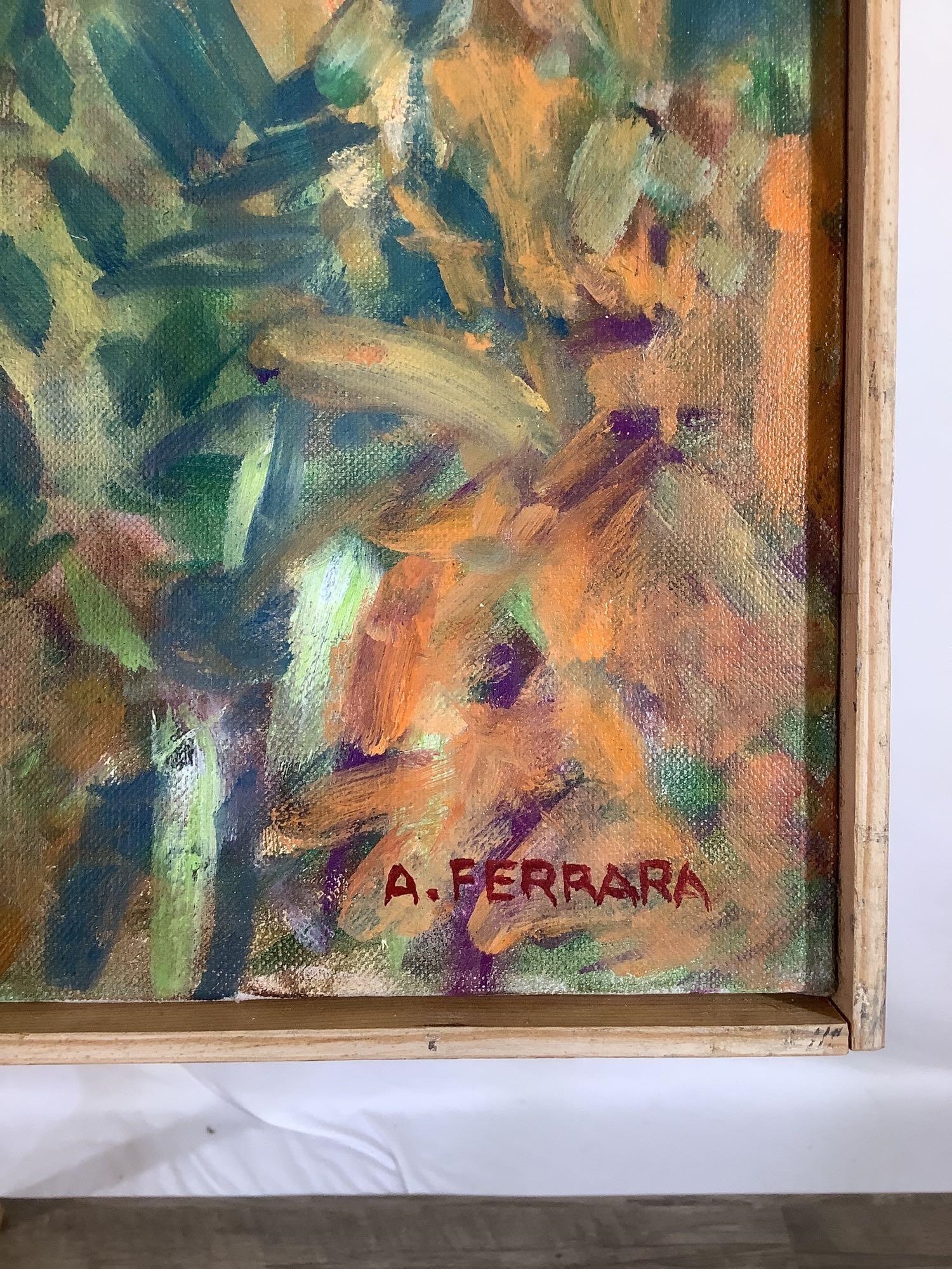 Anthony A. Ferrara | Red Pine over Water | MutualArt