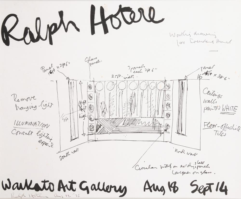 Ralph Hotere | Waikato Art Gallery (1973) | MutualArt