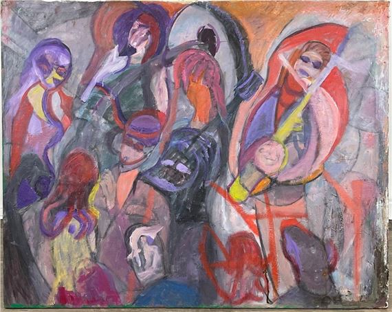 Charles Arcier | Flower People | MutualArt