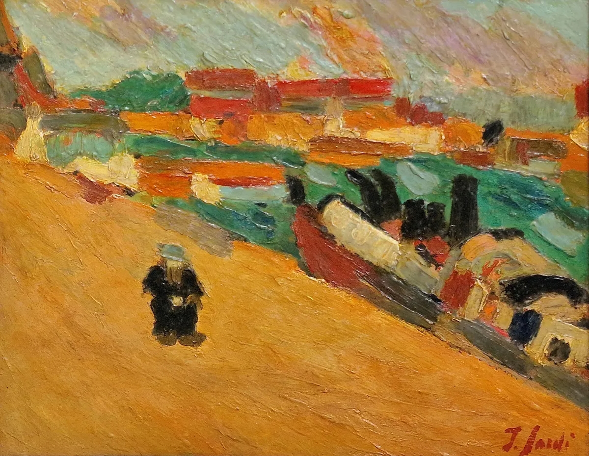 Jean Sardi | Paysan à la campagne | MutualArt