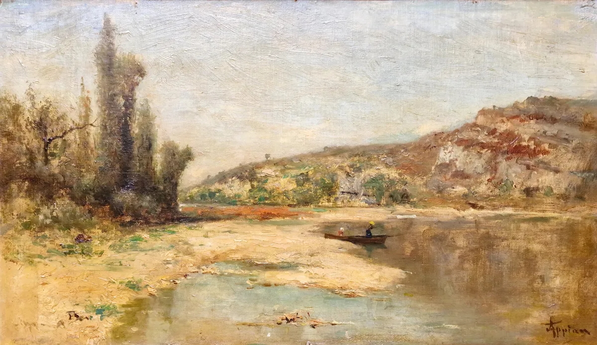 Adolphe Appian | Les bords du lac d’artemare | MutualArt