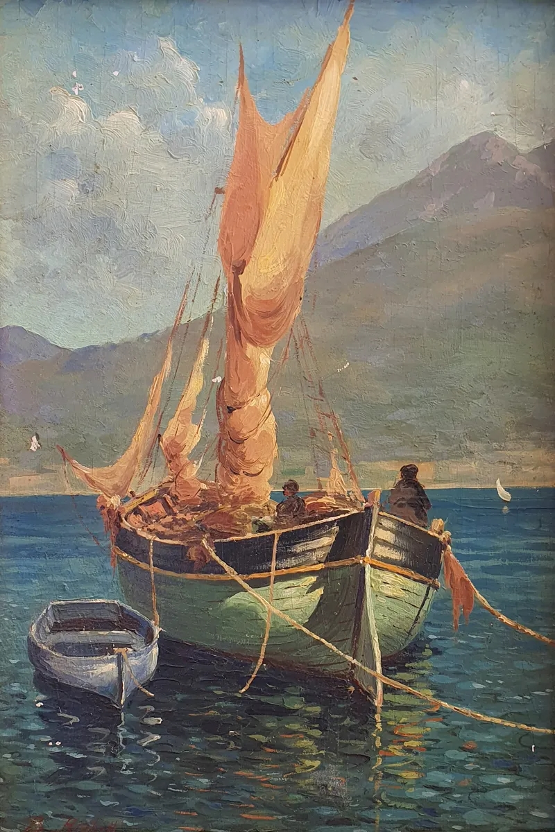 Bernard Antoine Righetti | Voilier en mer | MutualArt
